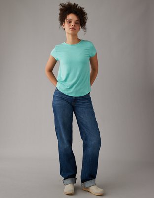 Ae Soft And Sexy Crew Neck T Shirt