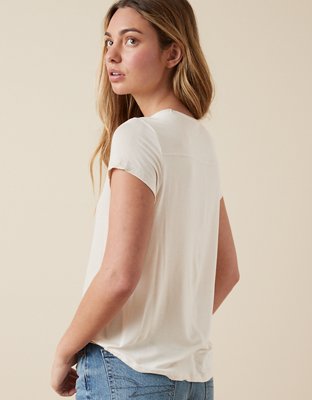 Ae Soft And Sexy Crew Neck T Shirt