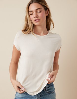 Ae Soft And Sexy Crew Neck T Shirt