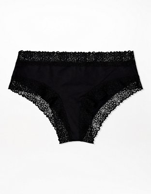 Aerie Ropa interior atrevida Sunnie con encaje Blossom