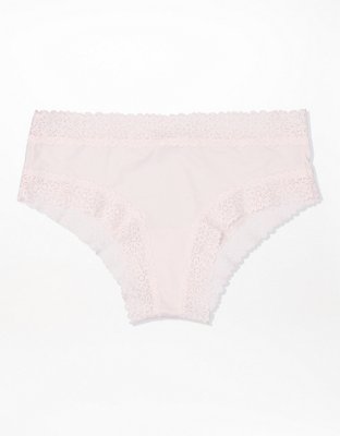 Aerie Ropa interior atrevida Sunnie con encaje Blossom