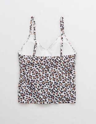Aerie Leopard Tankini Top