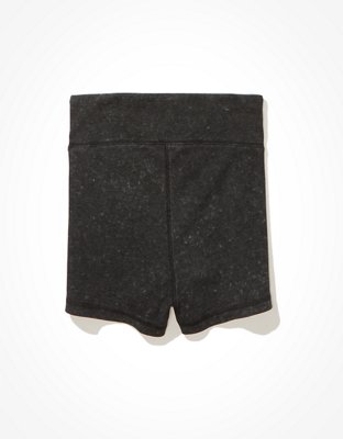 AE Super High-Waisted Ribbed 2" Short Short