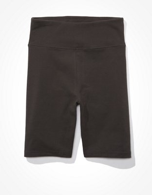 Short cycliste duveteux de 7 po à taille la plus haute AE | American Eagle