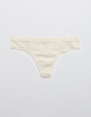 Aerie Ribbed Thong Underwear