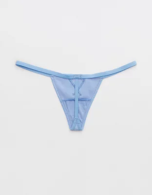 Aerie Cotton Ultra Low Rise String Thong Underwear
