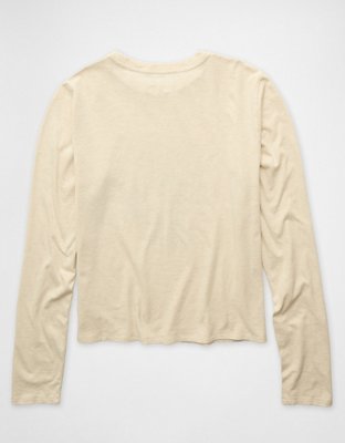Aerie Long Sleeve Vintage T-Shirt | Aerie