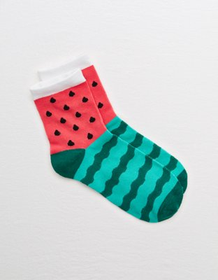 Yes Studio Watermelon Bobby Socks | Aerie