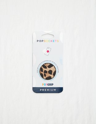 Popsocket Vegan Leather Leopard PopGrip