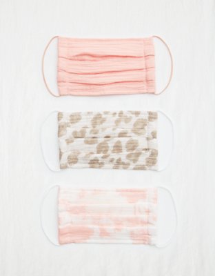 Kitsch Cotton Face Mask 3-Pack