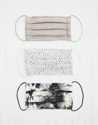 Kitsch Cotton Face Mask 3-Pack