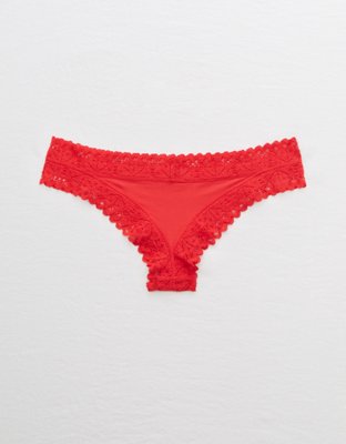 Aerie Shine Thong Underwear