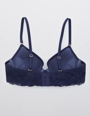 Aerie Real Power Plunge Push Up Bra