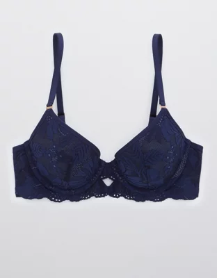 Aerie Real Power Plunge Push Up Bra