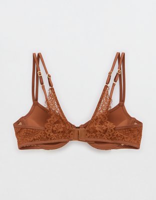 Show Off Plunge Push Up Lace Bra