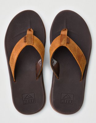 Reef Leather Fanning Low Sandal