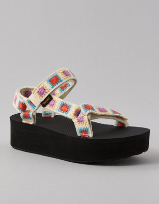 Teva Women's Flatform Universal Crochet Sandal