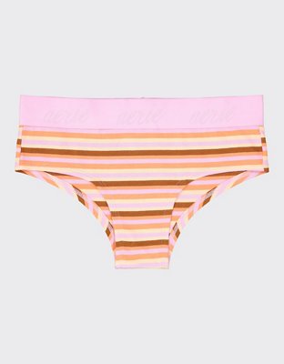 Ropa interior atrevida de algodón con logotipo Aerie | Aerie