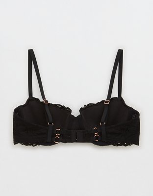 Aerie Real Power Bra balconette con encaje Beach Daze | Aerie