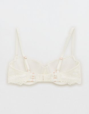 Aerie Real Power Balconette Beach Daze Lace Bra