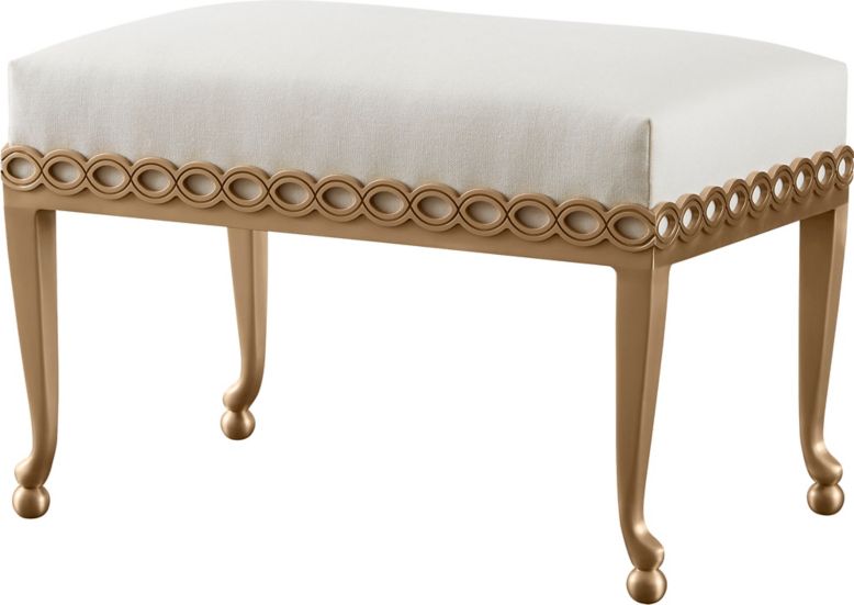 Infinity Petite Bench by Baker Luxe - BAA3218 | Baker Furniture