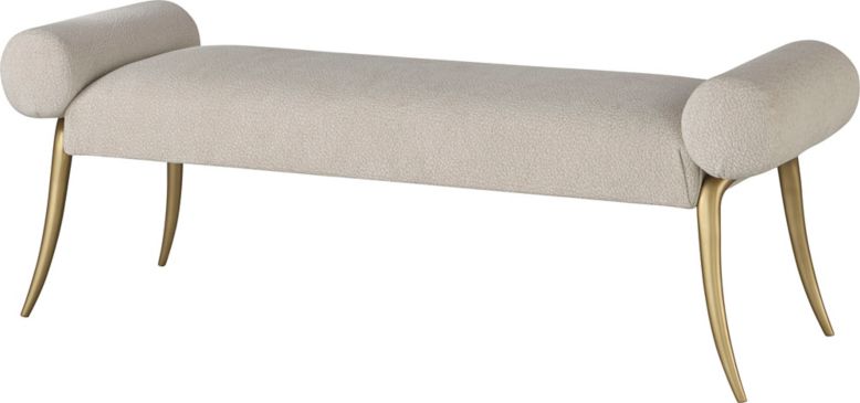 Gala Bench by Baker Luxe - BAA4410B | Baker Furniture