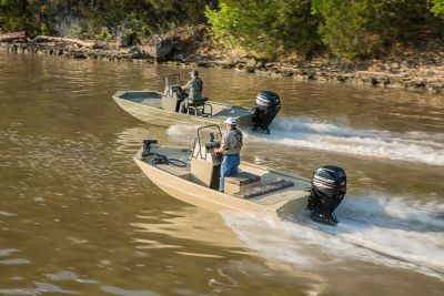 Crestliner 1870 Retriever FCC |18' Aluminum Tunnel Hull Fishing Boat