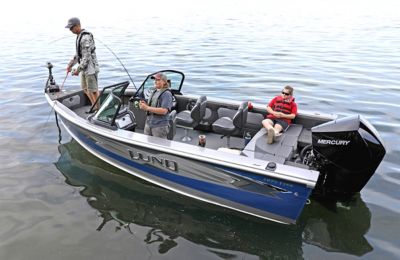 Lund® Tyee 1875 - 18' Premium Aluminum Deep V Fish and Ski Boats