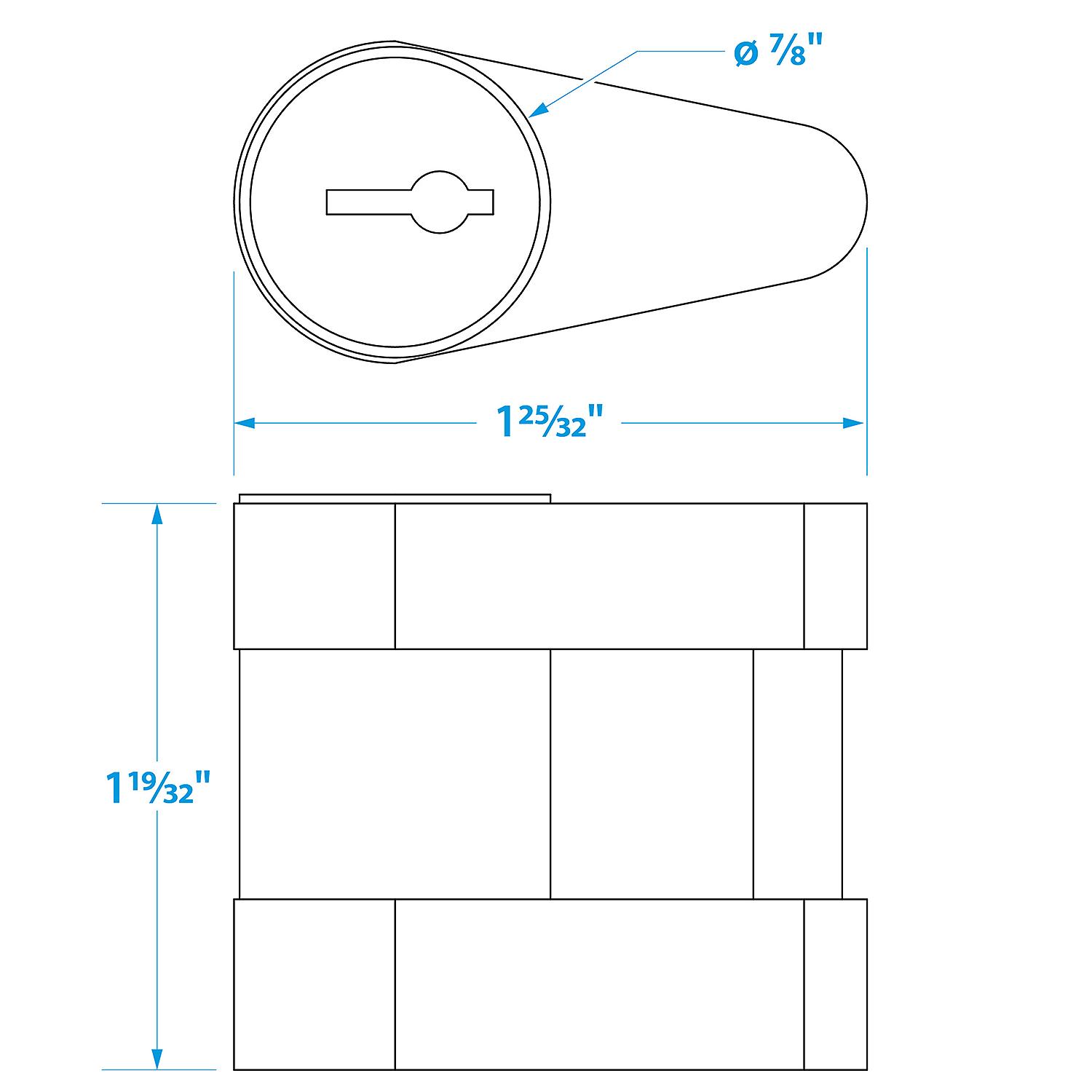 Seachoice Solid Brass Trailer Hitch Lock C Tow Online Store