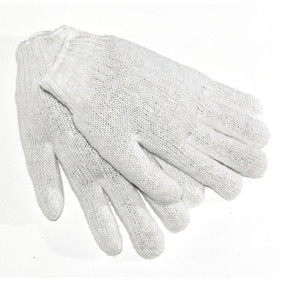 String Knit Gloves, Men's Lightweight Cotton Blend #1030 at Galeton