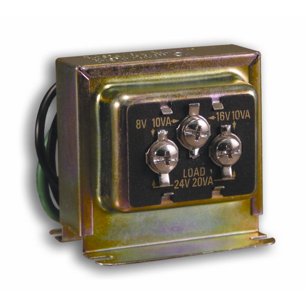 Heath Zenith Tri-Volt Clamp-On Wired Door Chime Transformer | The Home ...