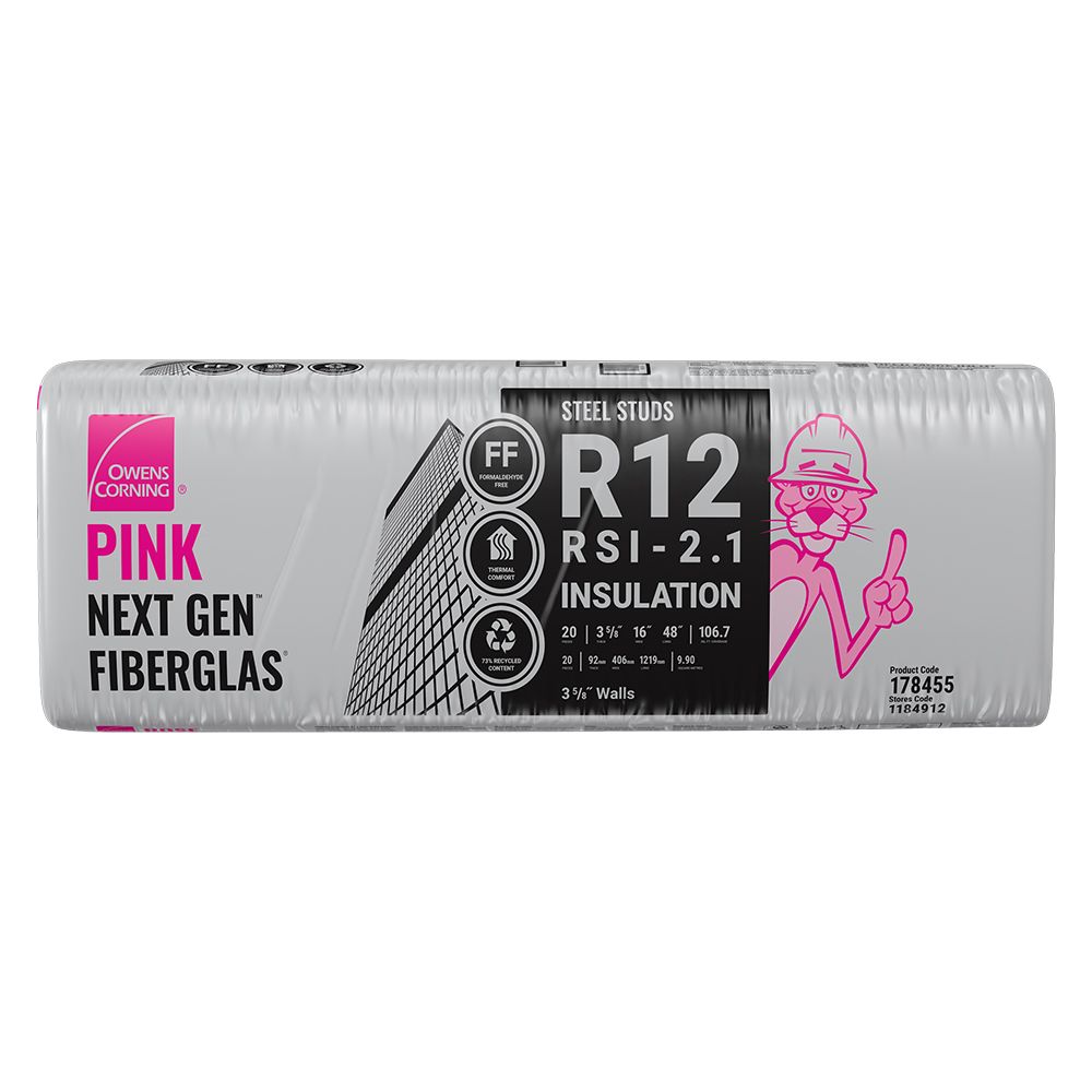 Pink Fiberglass Insulation | The Home Depot Canada