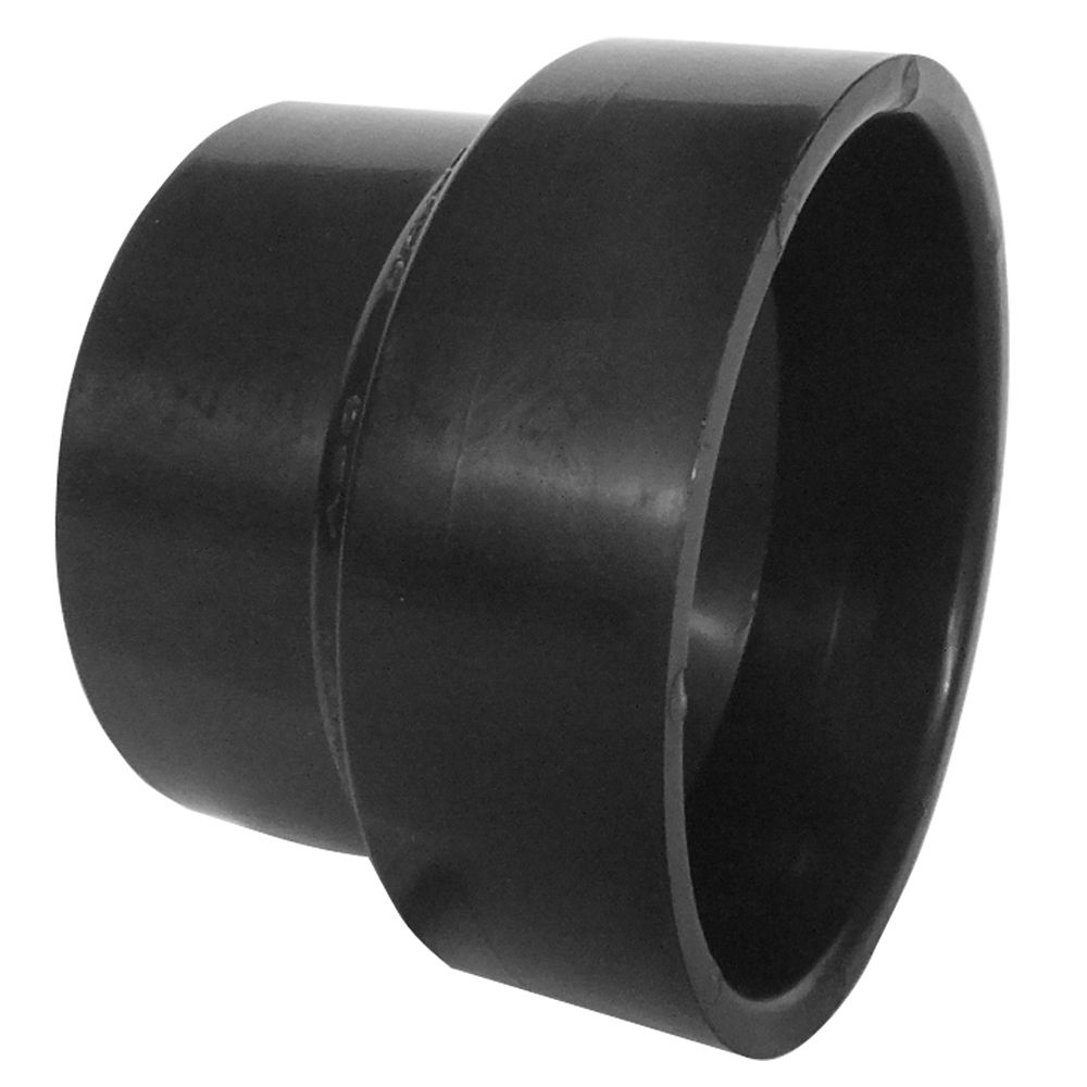 Lesso 2 x 1-1/2 In. ABS Reducing Coupling All Hub | The Home Depot Canada