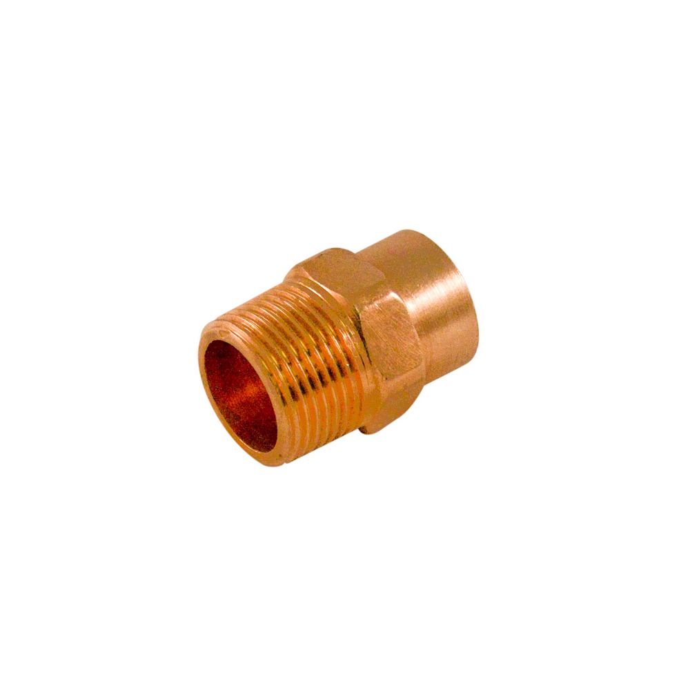 Aqua-Dynamic Fitting Copper Male Adapter 1/2 Inch Copper To Male | The ...