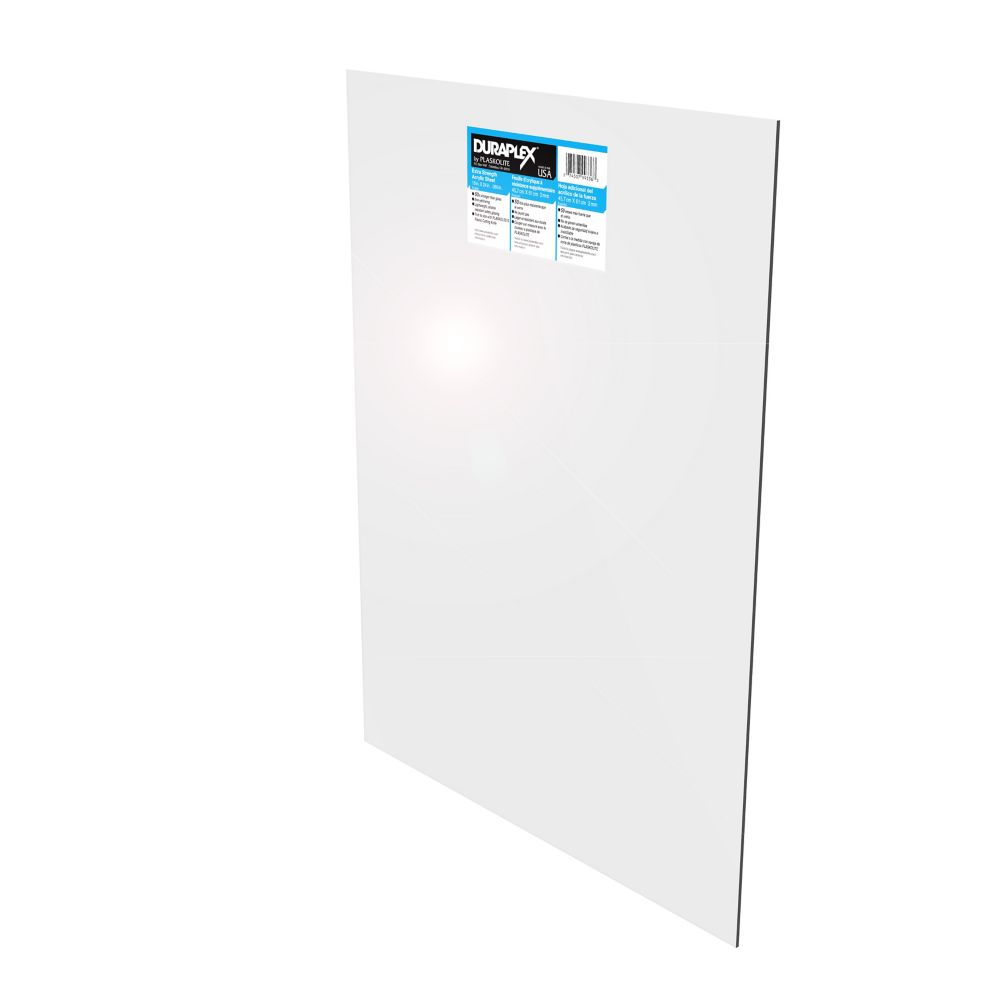 Duraplex High Impact Acrylic Sheet - .093 Inch x 28 Inch x 30 Inch ...