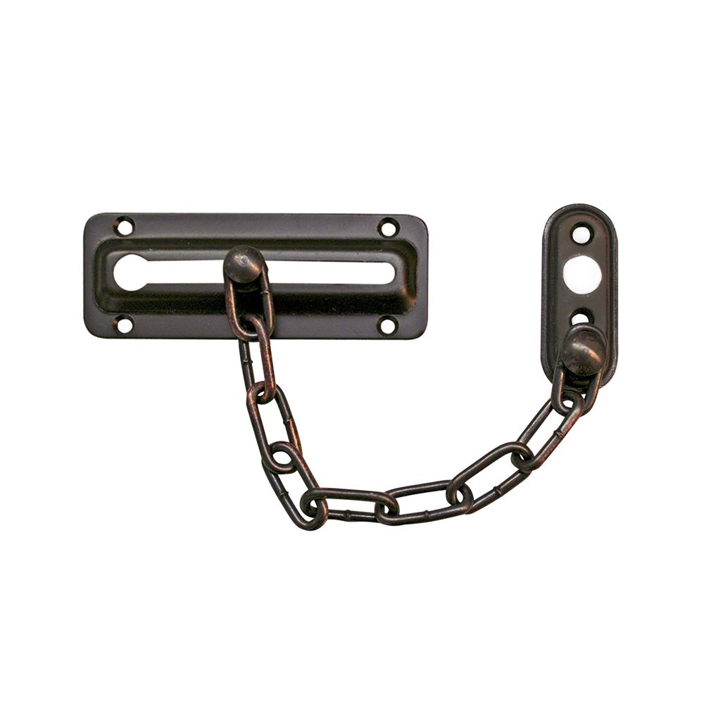 Taymor Oil Rubbed Bronze Chain Door Guard | The Home Depot Canada