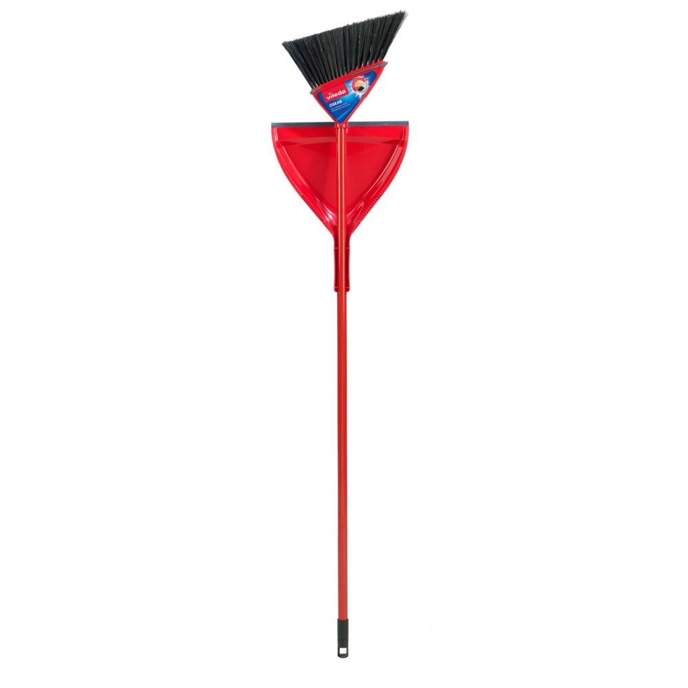 Vileda Oskar Broom with Dustpan | The Home Depot Canada