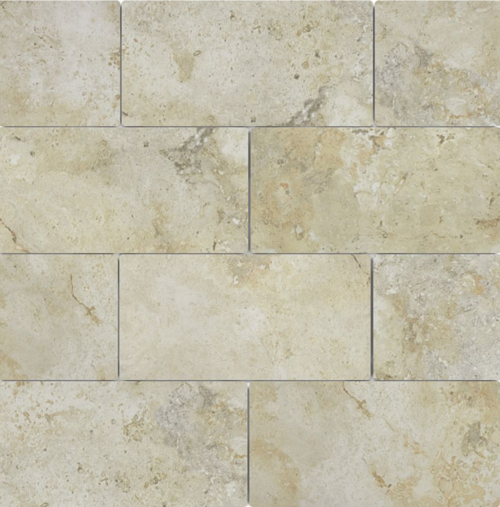 Anatolia Tile & Stone 235573 2x6 Chairrail Chiaro Travertine | The Home ...