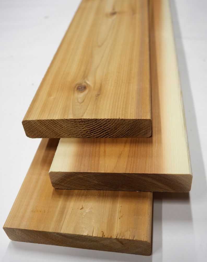 Porcupine 5 4 inch X 6 inch X 16 Ft Premium Cedar Deck Board The