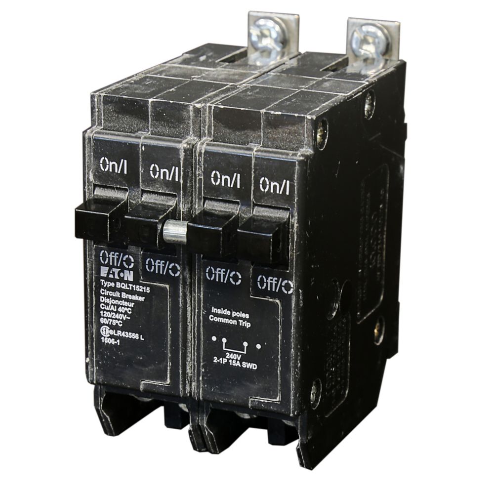 Eaton Bolt-On Duplex/Quad Replacement Breaker - 2-1P & 1-2P 15A | The ...