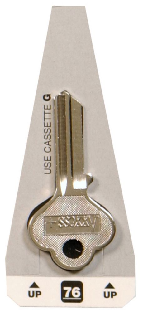 The Hillman Group #76 Axxess Key - B&S Small Lock Key | The Home Depot ...