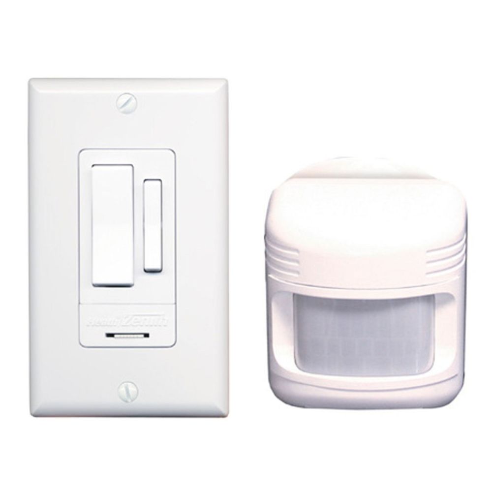 Motion Activated Light Switch - White