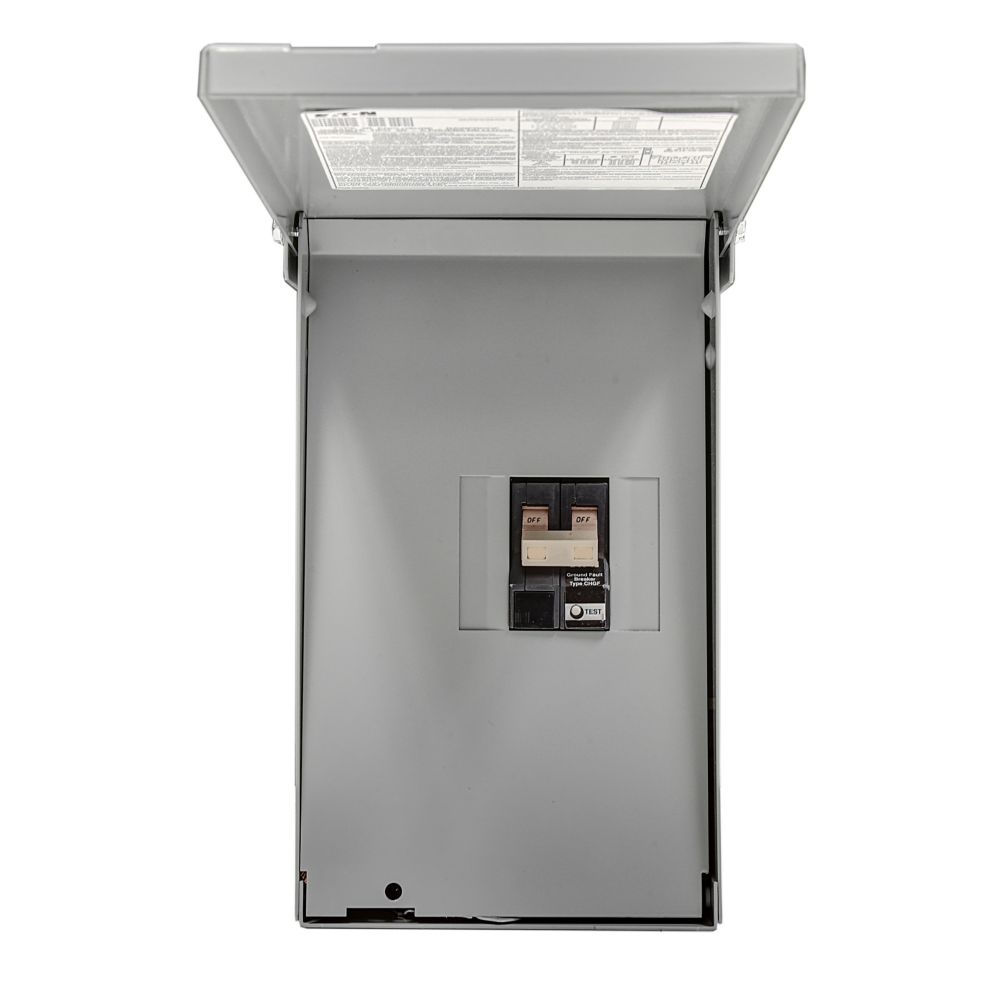 Eaton Spa Panel with factory installed 2P 60A Ground Fault CI | The ...