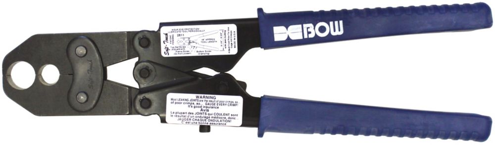Bow Plastics Ltd 1/2+3/4 Pex Crimping Tool | The Home Depot Canada