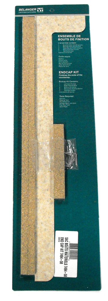 Belanger Laminates Inc End Cap Kit , Carrara Envision 7494-58 | The ...