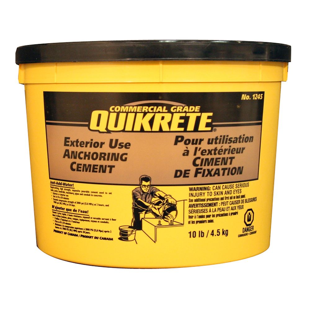 Quikrete Anchoring Cement 4.5kg | The Home Depot Canada