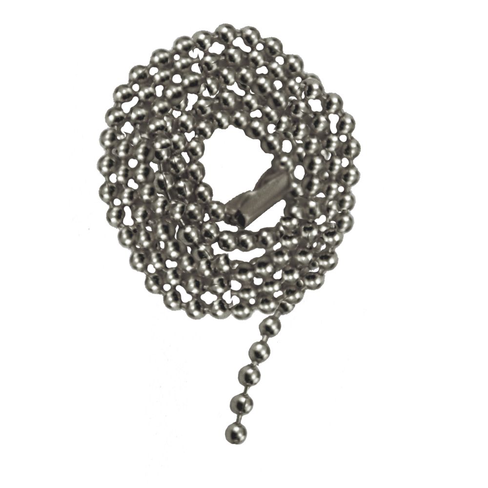 Atron Chrome Beaded Chain with Connector - 36 Inch (91.4 cm) | The Home ...