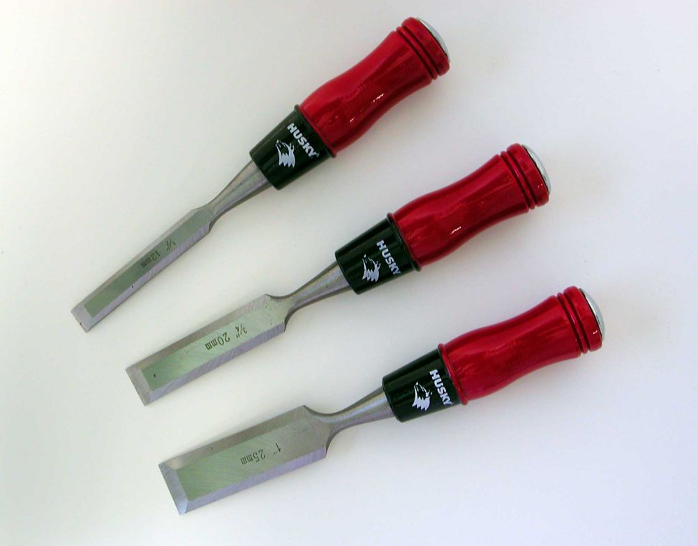 Husky 3 Piece Steel Butt Chisel Set | The Home Depot Canada