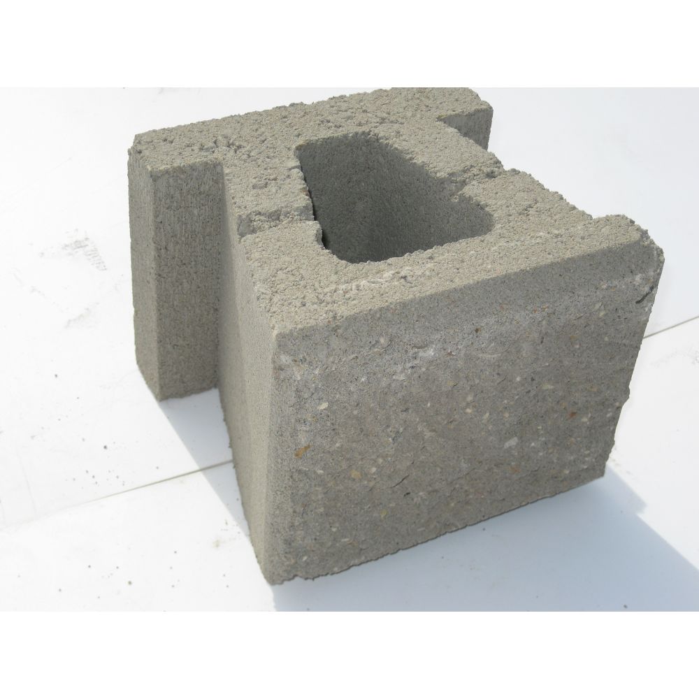 Allan Block (Ab) Junior Wall Block Gray | The Home Depot Canada
