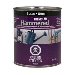 TREMCLAD Hammered Finish Paint In Black, 946 mL